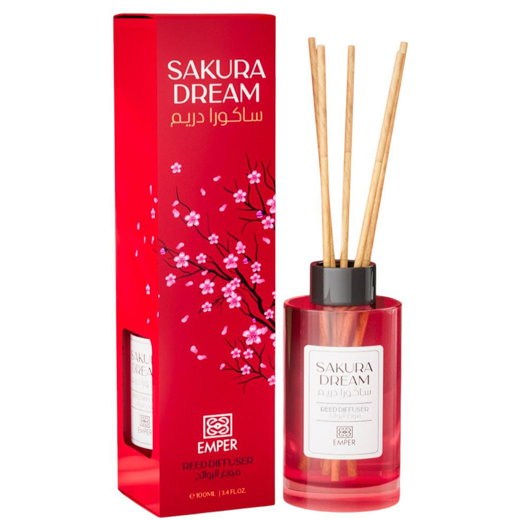 EMPER Sakura Dream Reed Diffuser 100ml 3 pack – Helena's Wholesale